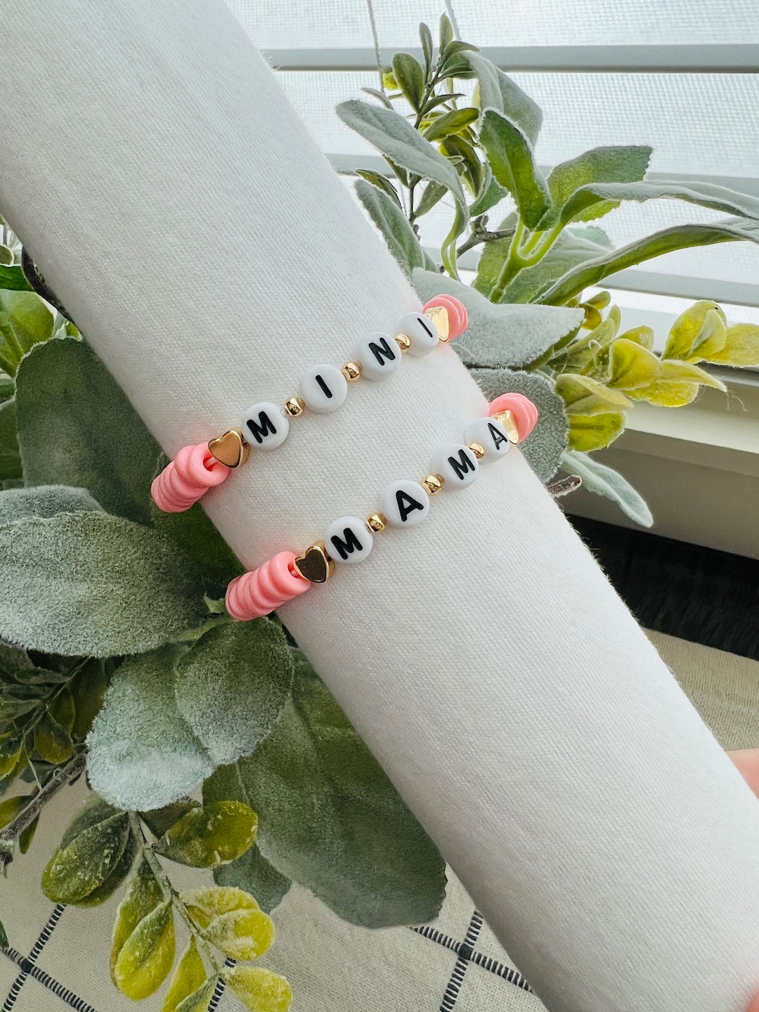 Mama and Mini Melted Perler Bead Bracelets - Etsy