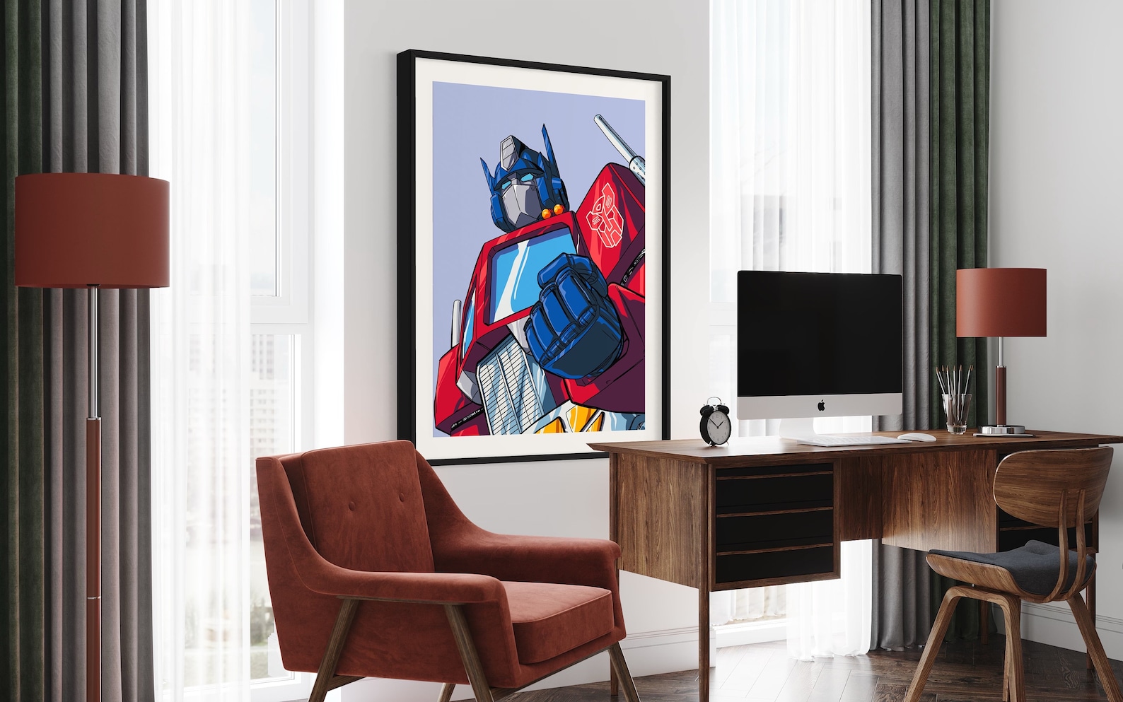 Optimus Prime Art Print: Transformers Digital Poster (PDF) - Etsy