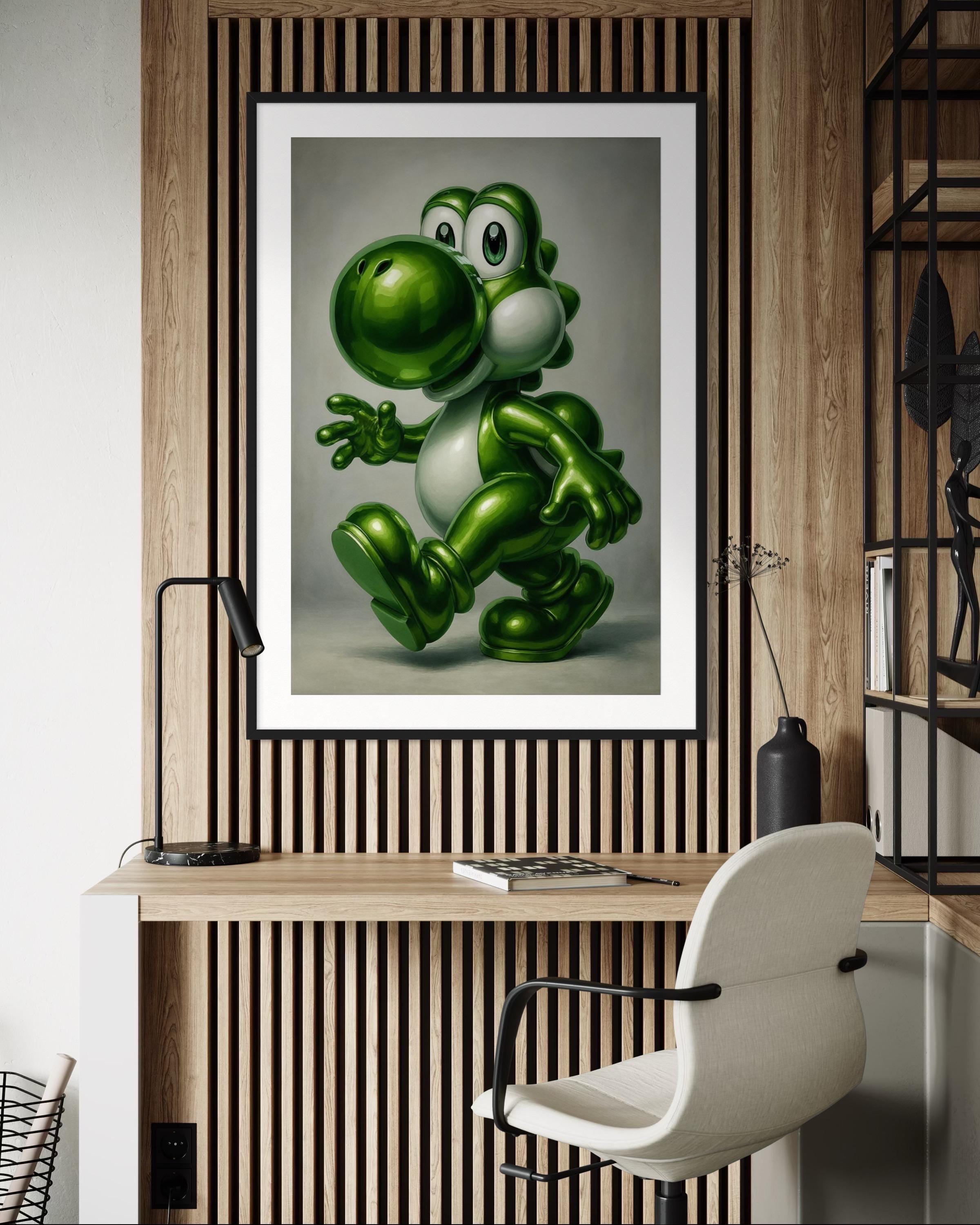 Super Mario Yoshi Chrome Illustration: Nintendo Digital Poster (PDF ...