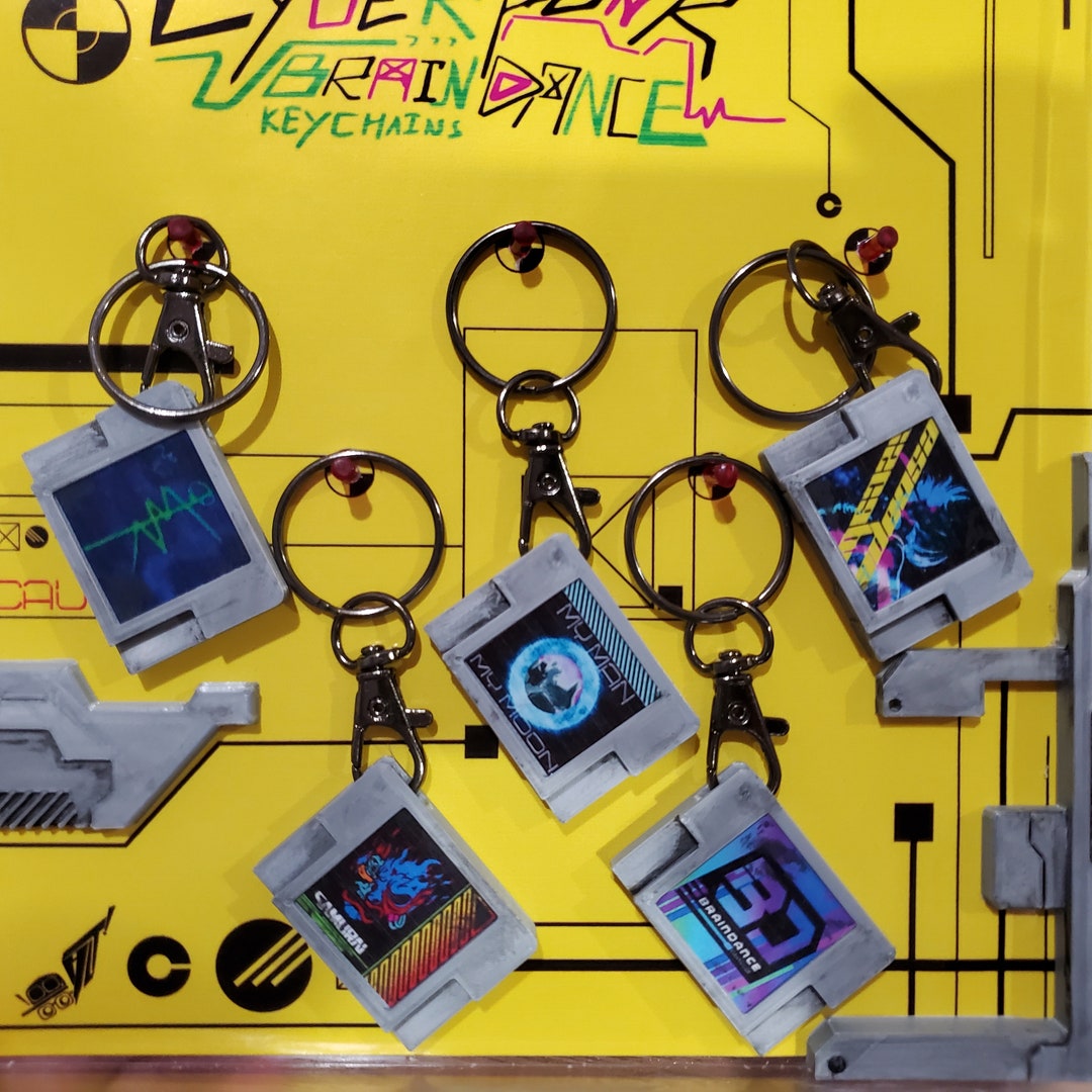 Cyberpunk Edgerunners BD Keychains - Etsy