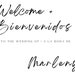 Bilingual Wedding Welcome Sign - Etsy