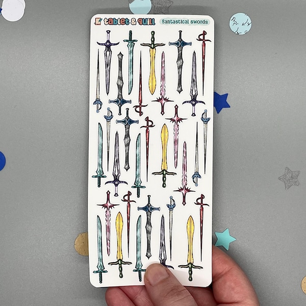 Dnd Themed Sticker Packs - Etsy