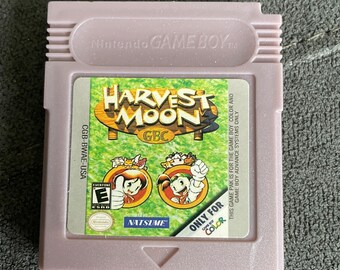 Harvest Moon Game Boy Color - Etsy