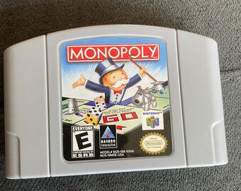 Nintendo Monopoly - Etsy
