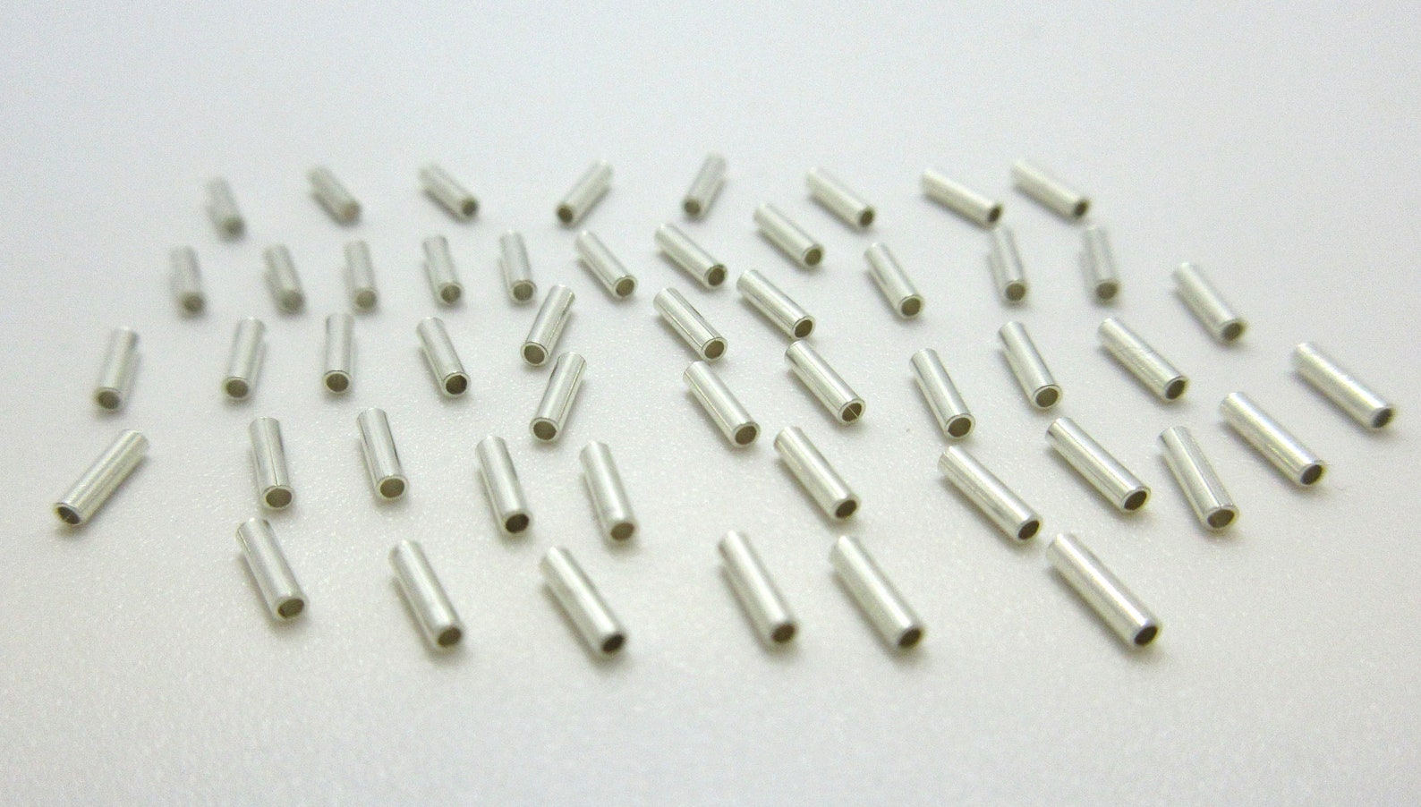 Sterling Silver Liquid Silver Fine Beads - 4mm - Etsy
