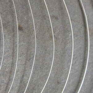 Sterling Silver Soft Round Wire - 14ga to 26ga - Etsy