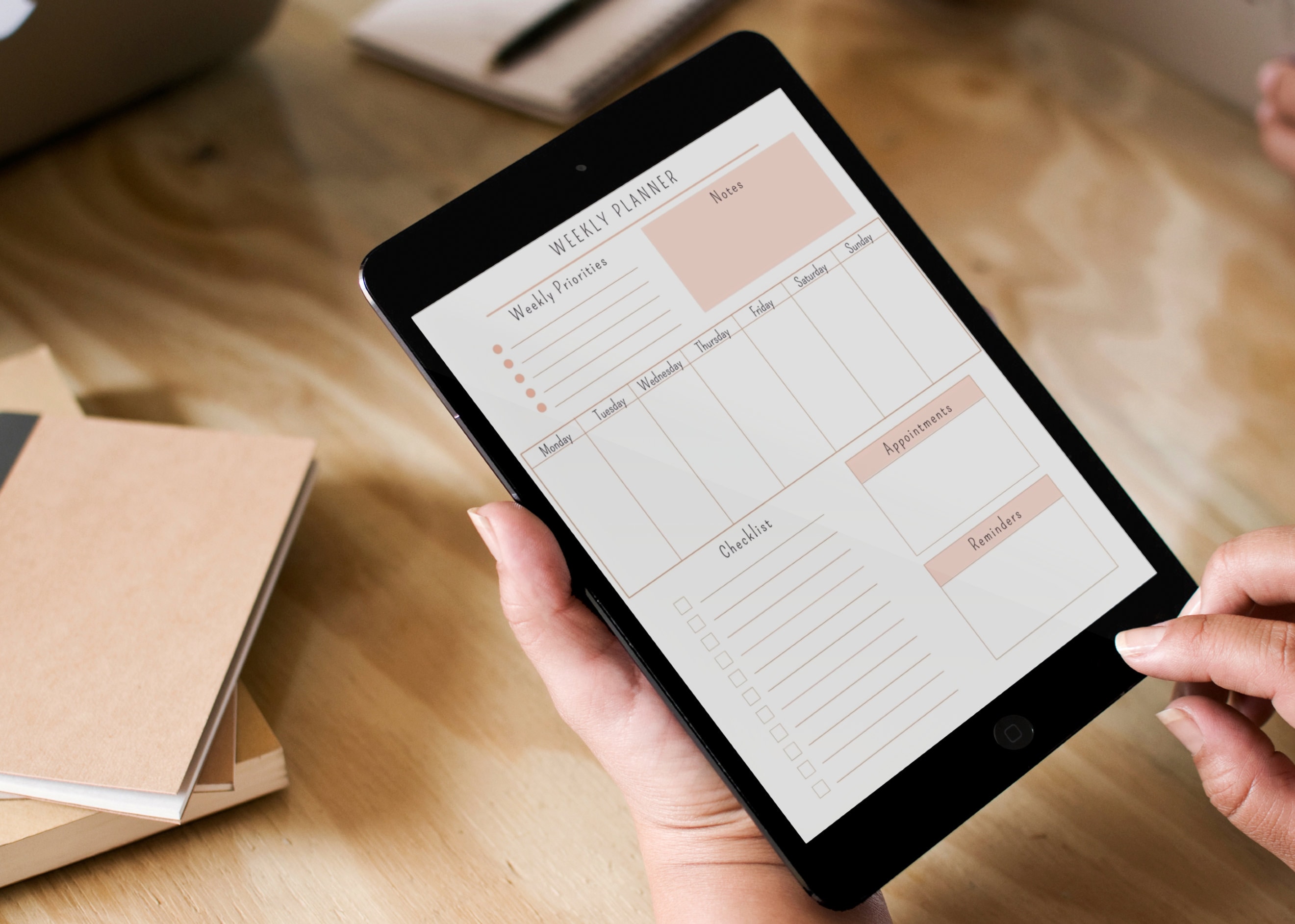 Digital Weekly Planner, Printable Weekly Planner, Weekly Priorities ...