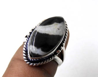 White Buffalo Statement Ring - Etsy