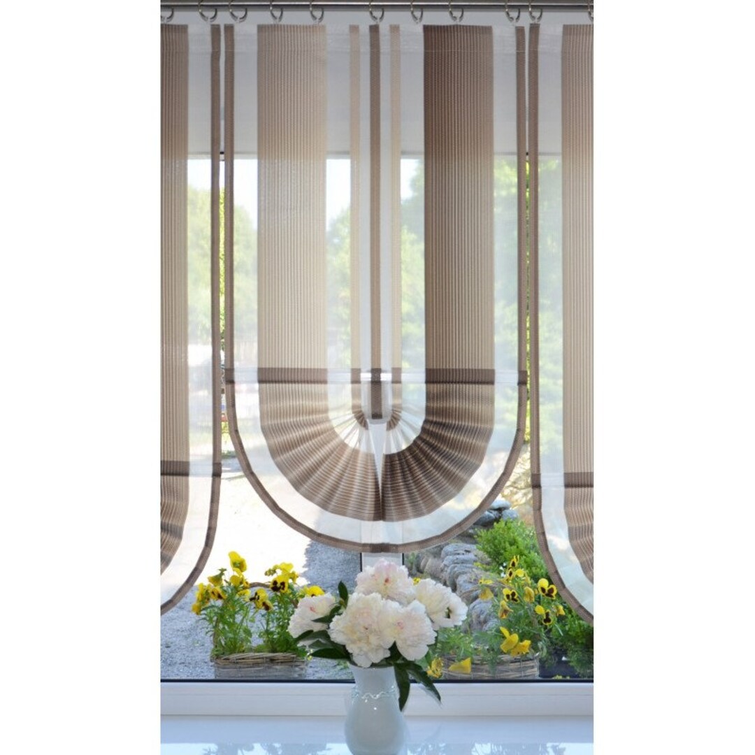 Modern Design Curtain Panel Curtain Roman Blind Velcro Curtain Panels ...