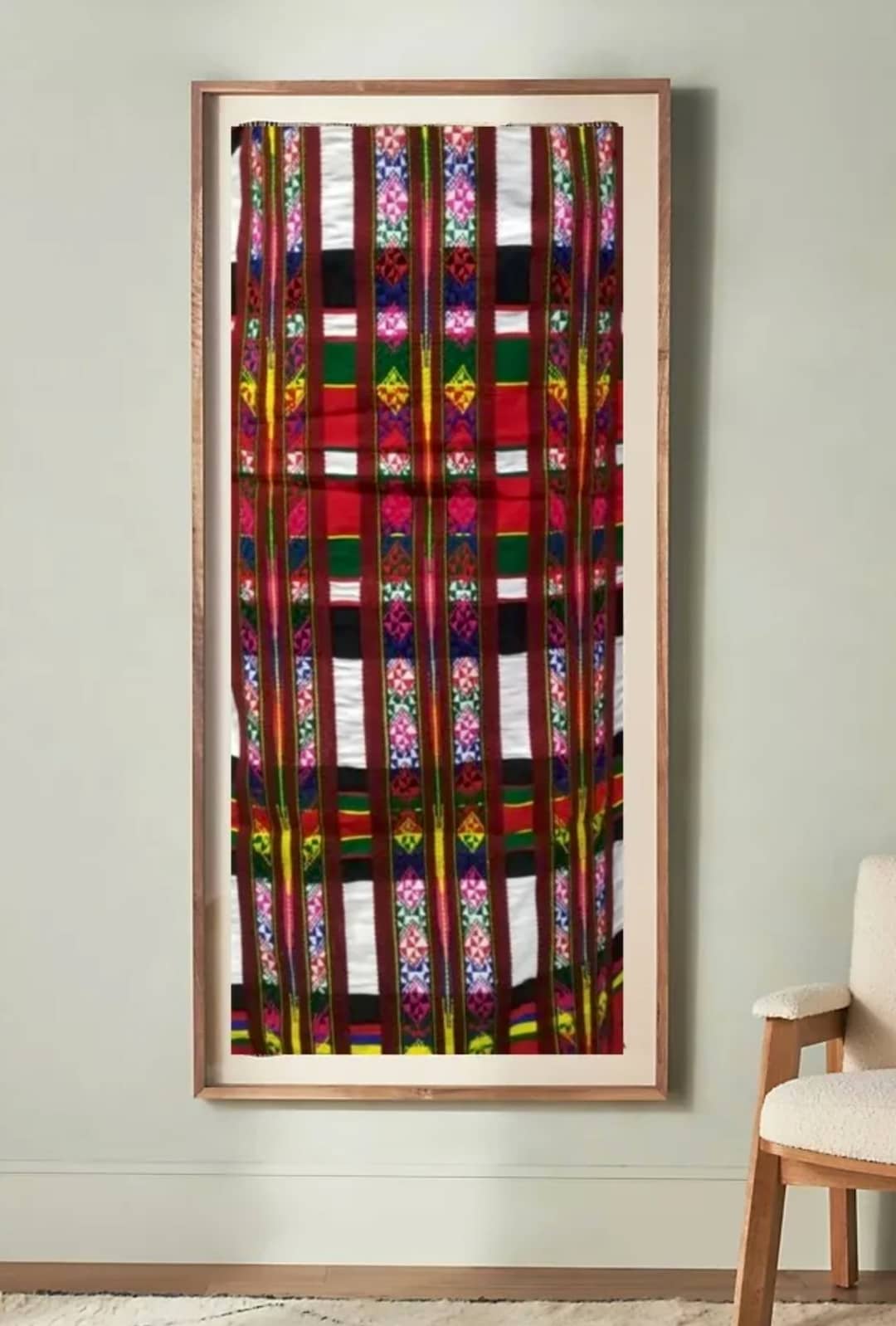 Mizo Puan Chei Weaved Frame - Etsy