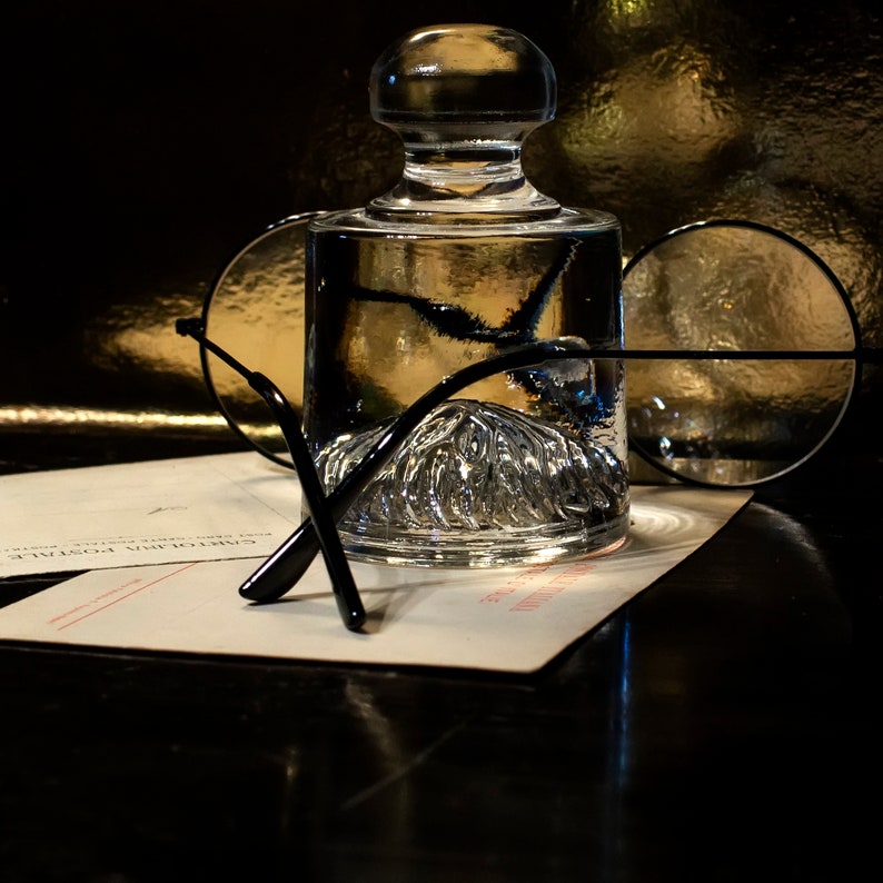 Italian Transparent Glass Paperweight Made in the Shape of a ...