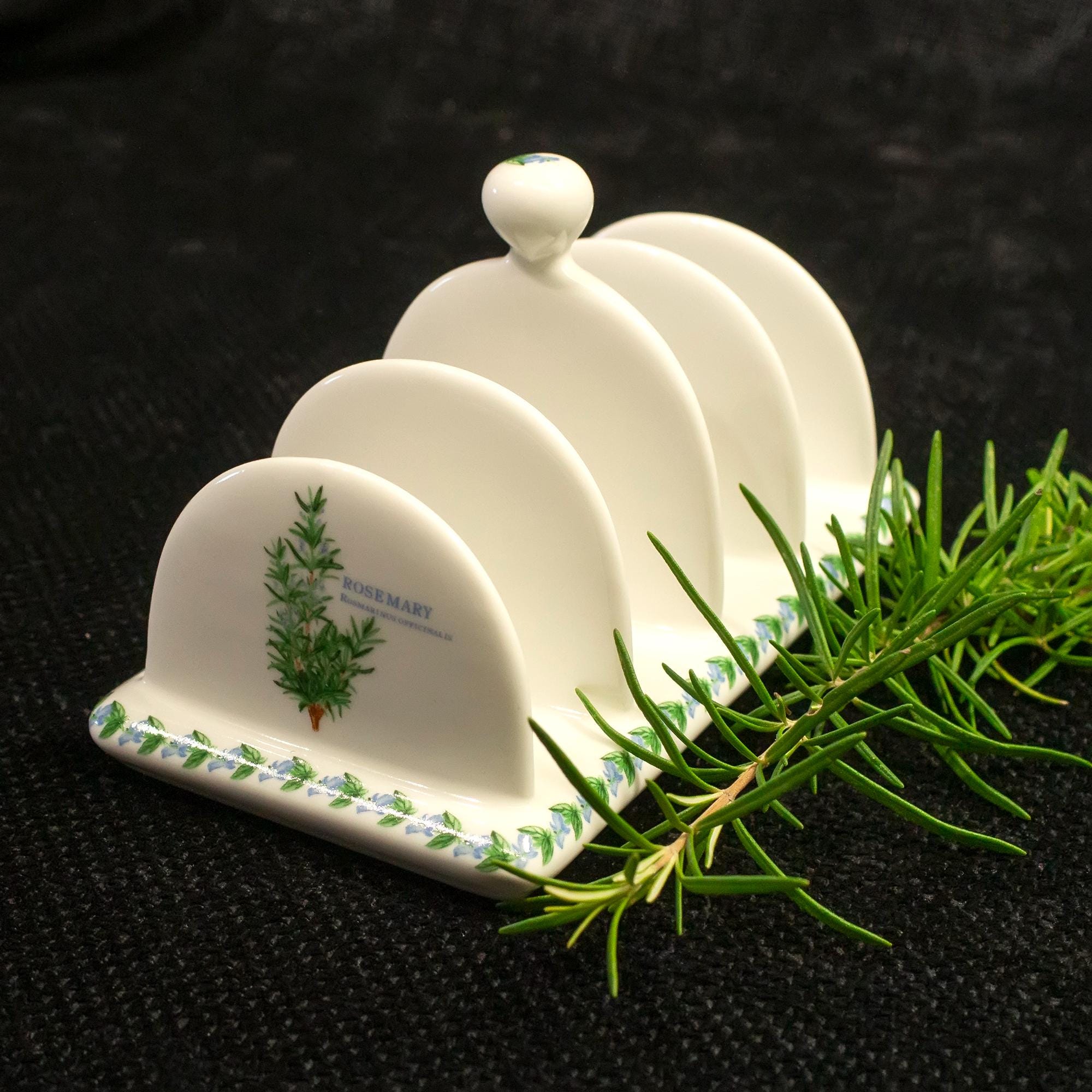 Porcelain Toast Rack Rare Vintage Maxwell & Williams fragrant Garden ...