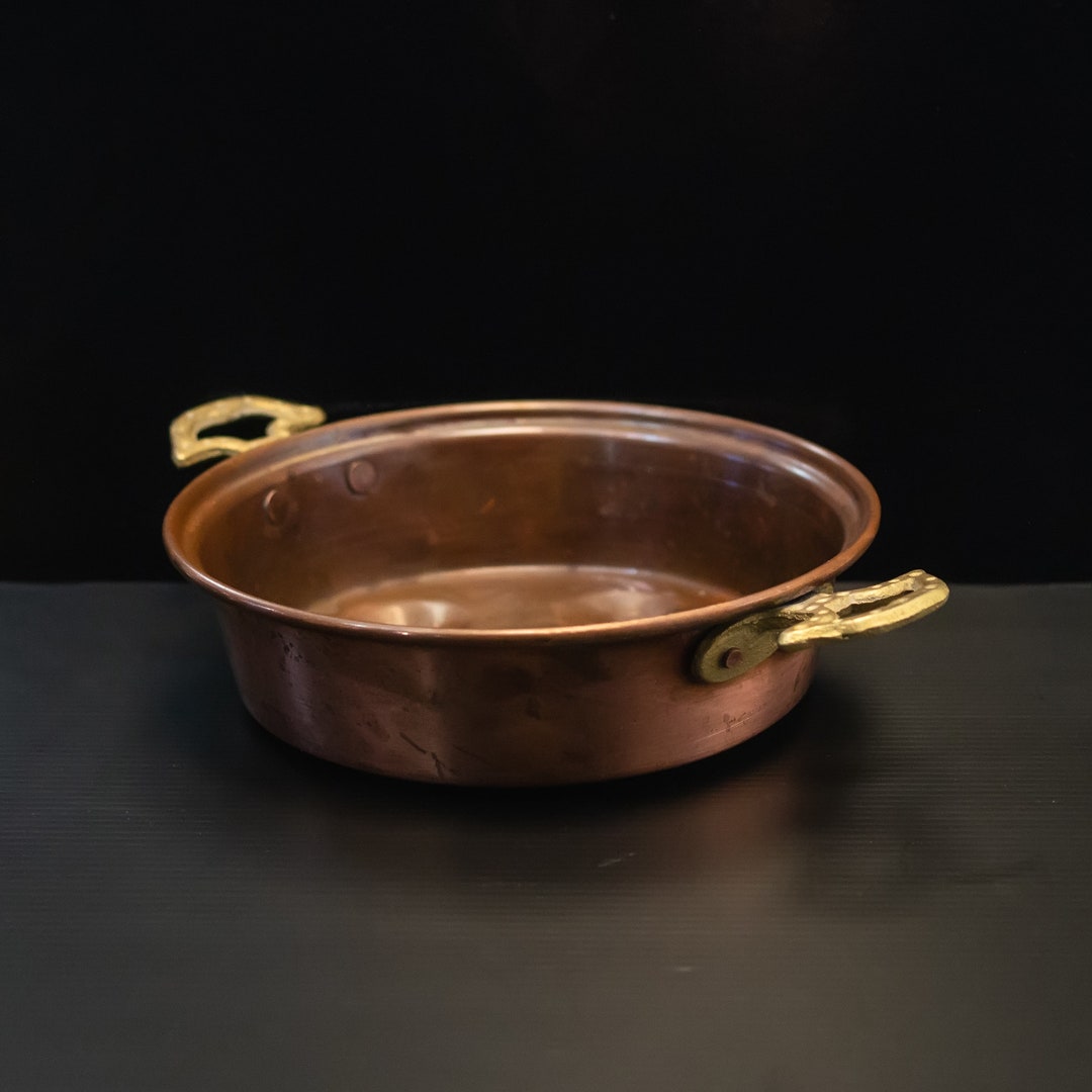 Antique Egg Poacher Pan • Vintage Copper Egg Pot. Fun & Practical ...