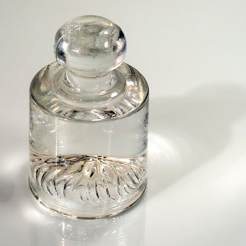 Italian Transparent Glass Paperweight Made in the Shape of a ...