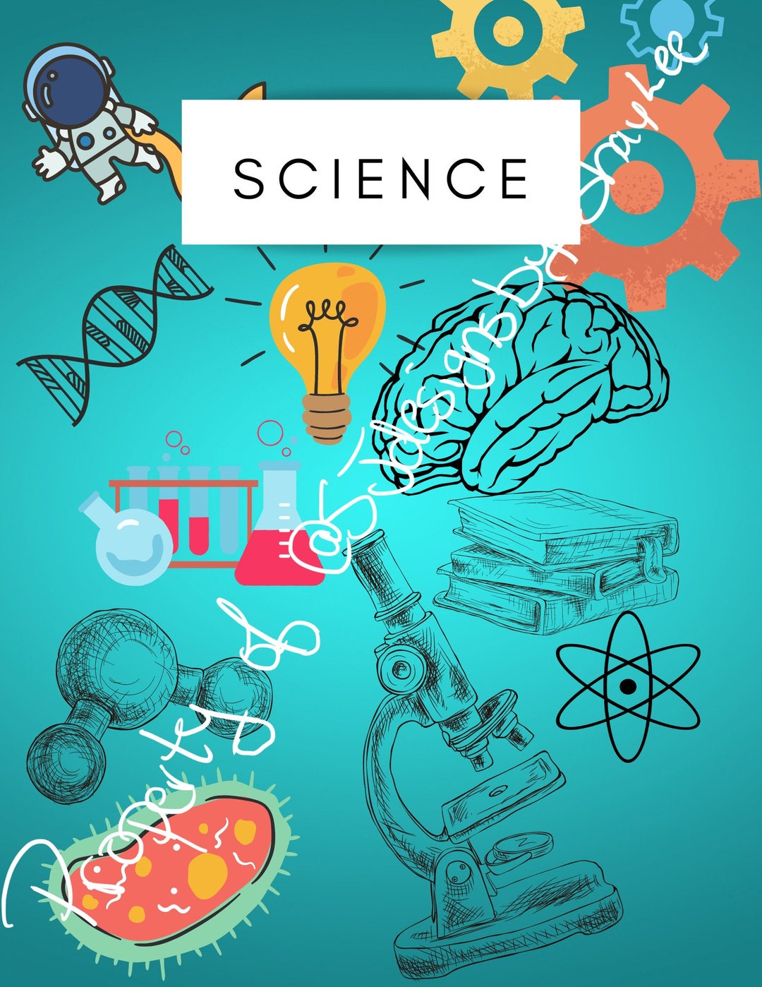 Science Notebook Digital Download - Etsy