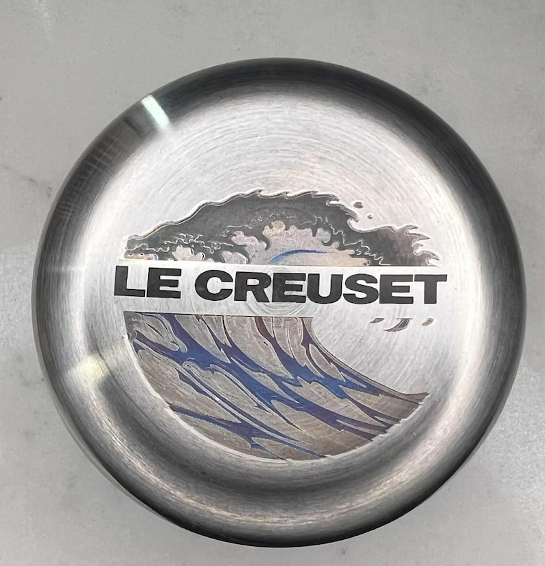 Personalized Custom Le Creuset Knob – Engraved Knob With Your Design ...
