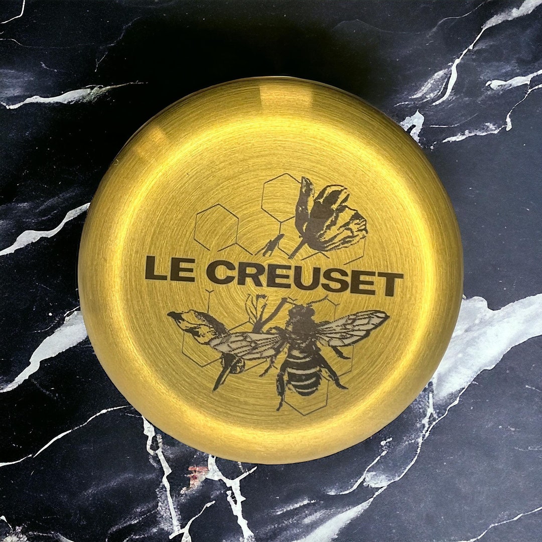 Customized Laser Engraved Le Creuset Knob With Honey Bee Design. - Etsy