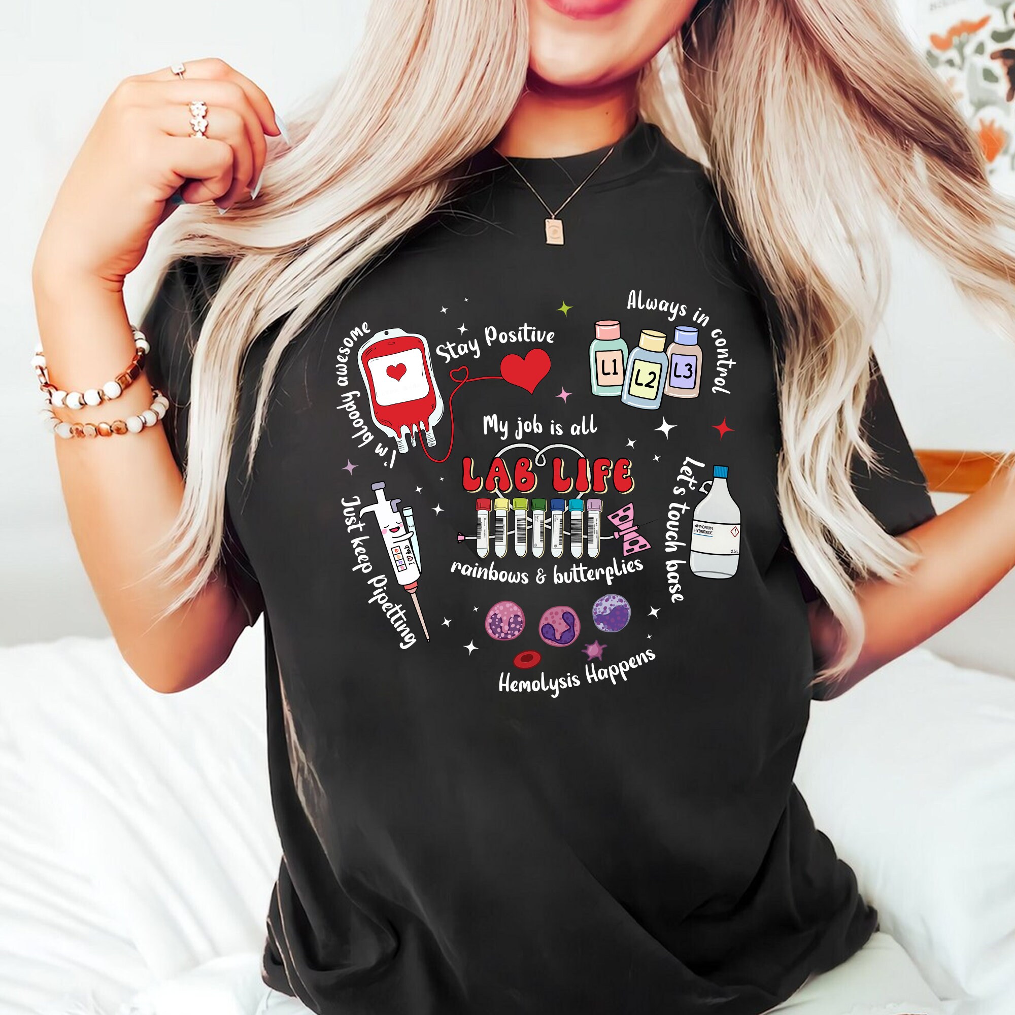 Lab Life Tshirt, Retro Lab Week 2024 Shirt, Medical Lab Tech Shirt ...