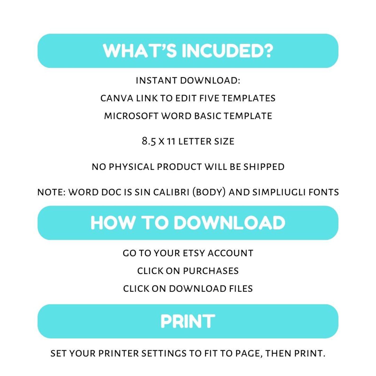 Pre-enrollment Info Form for Childcare - Etsy