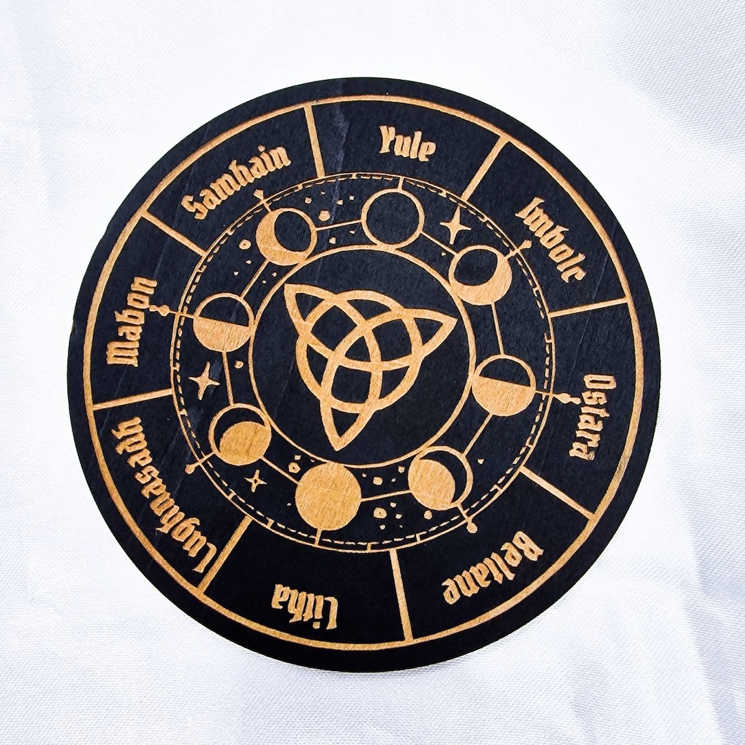Wheel of the Year SABBAT WHEEL - Etsy
