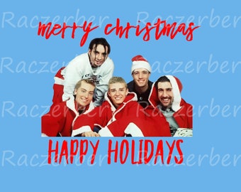 Nsync Christmas Png - Etsy