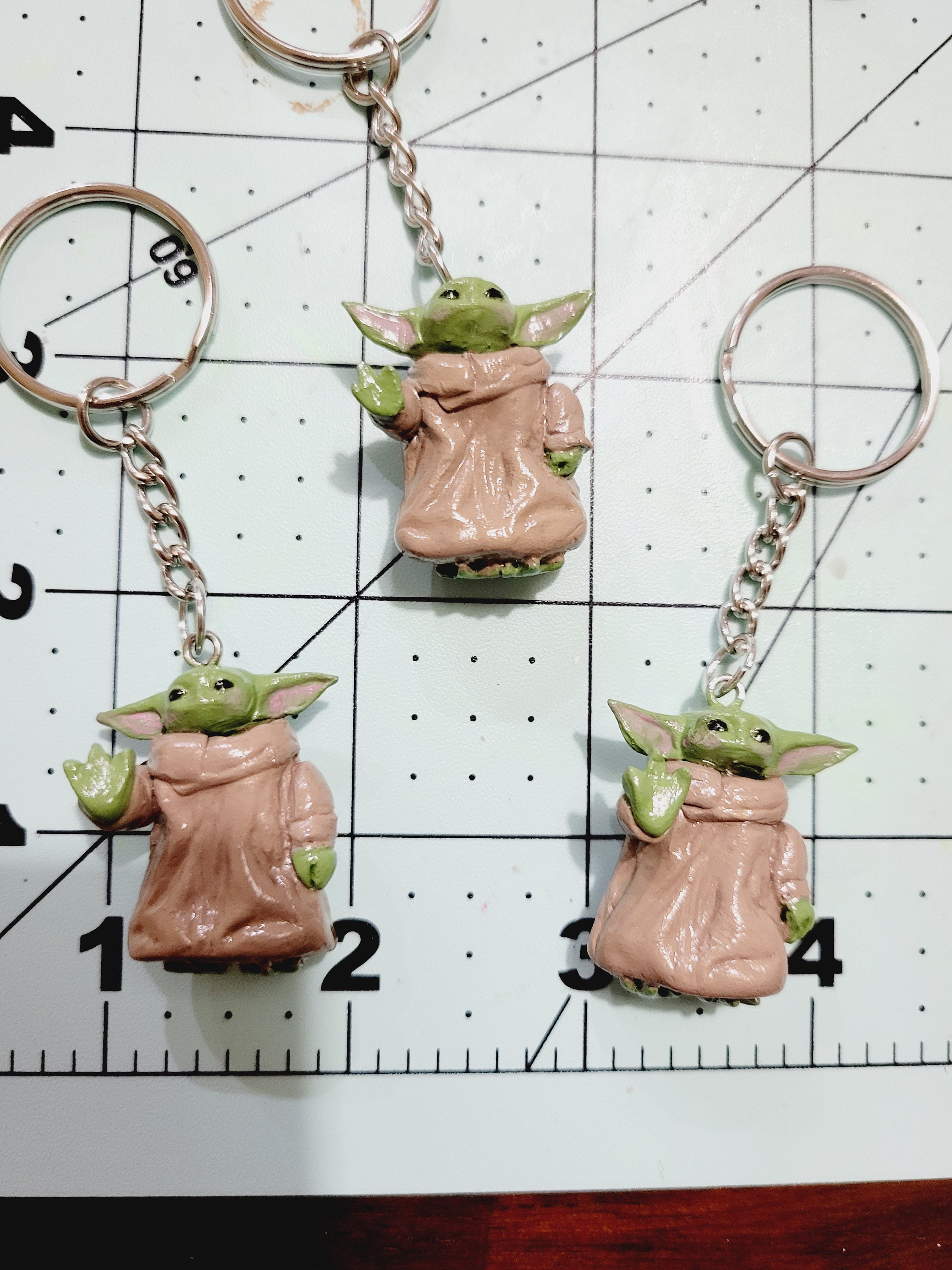 Grogu Keychain - Etsy