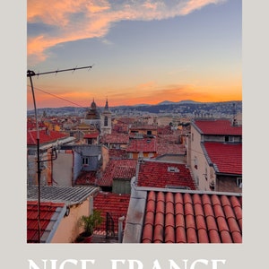 Travel Poster Sunset Series/set/trio Digitial Download - Etsy