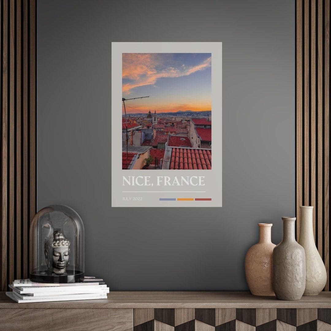 Nice Frane Travel Posters - Etsy