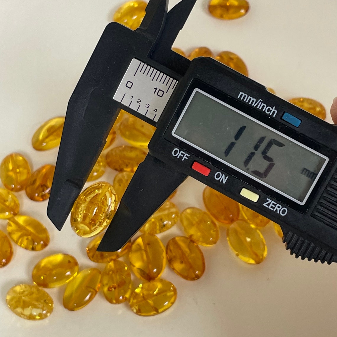 Natural Amber Honey Bean Shape Loose Beads / Big Size - Etsy