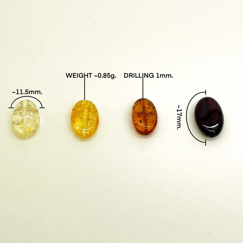 Natural Amber Honey Bean Shape Loose Beads / Big Size - Etsy
