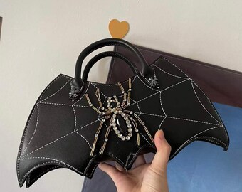 Leather Bat Embroidery - Etsy
