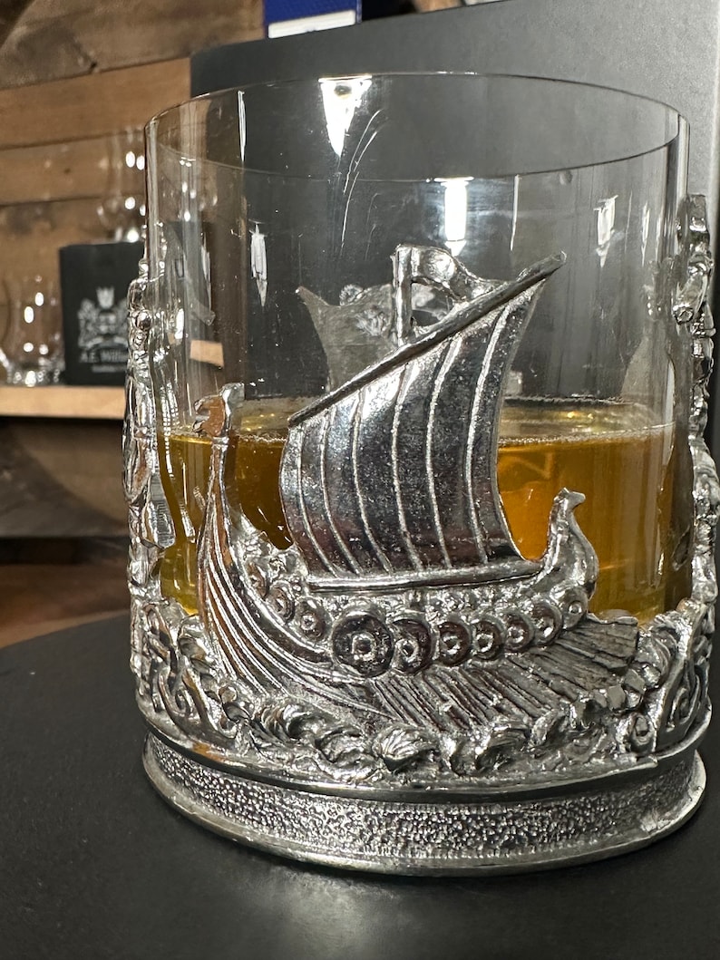 Viking Whisky Tumbler Norse-inspired Barware Handcrafted - Etsy Australia