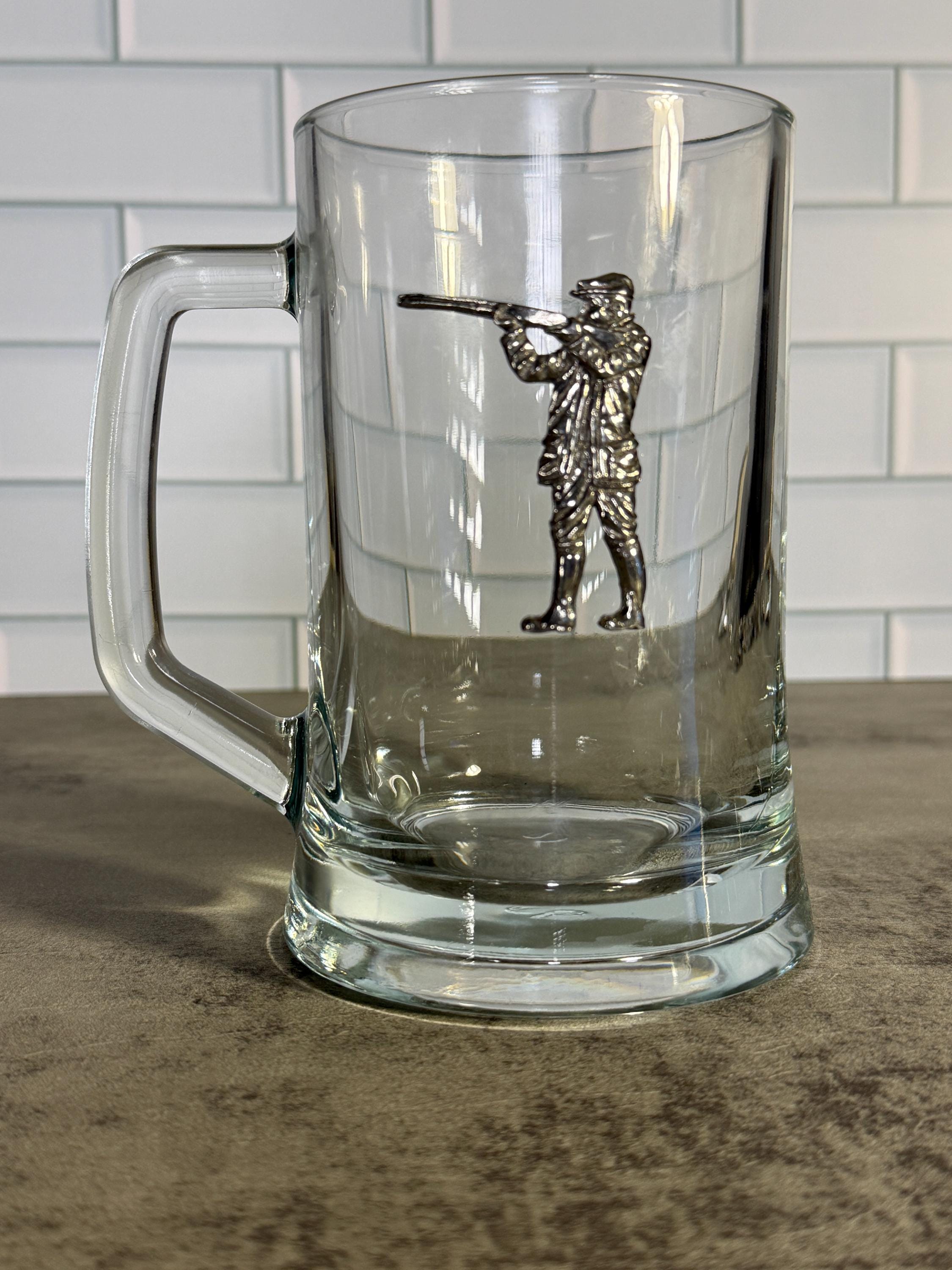 Personalised Shooting Beer Tankard | Clay Pigeon Shooting Tankard ...
