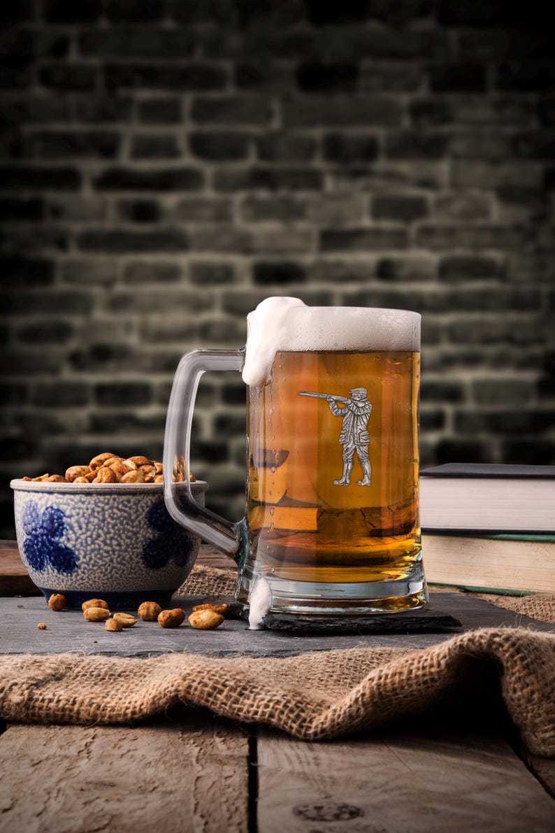 Personalised Shooting Beer Tankard | Clay Pigeon Shooting Tankard ...