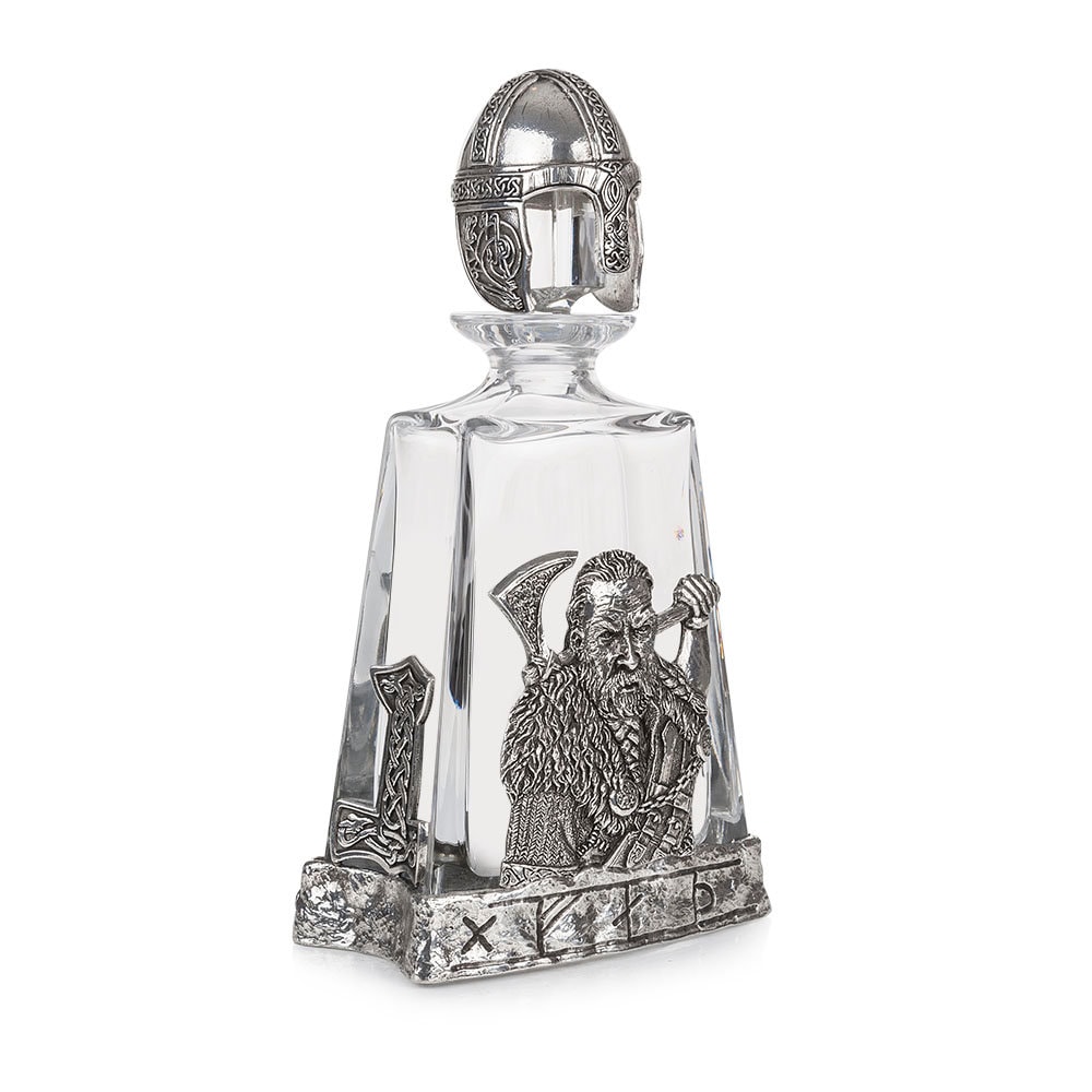 Unique Handmade Viking Whisky Decanter - Nordic Whisky Accessories ...