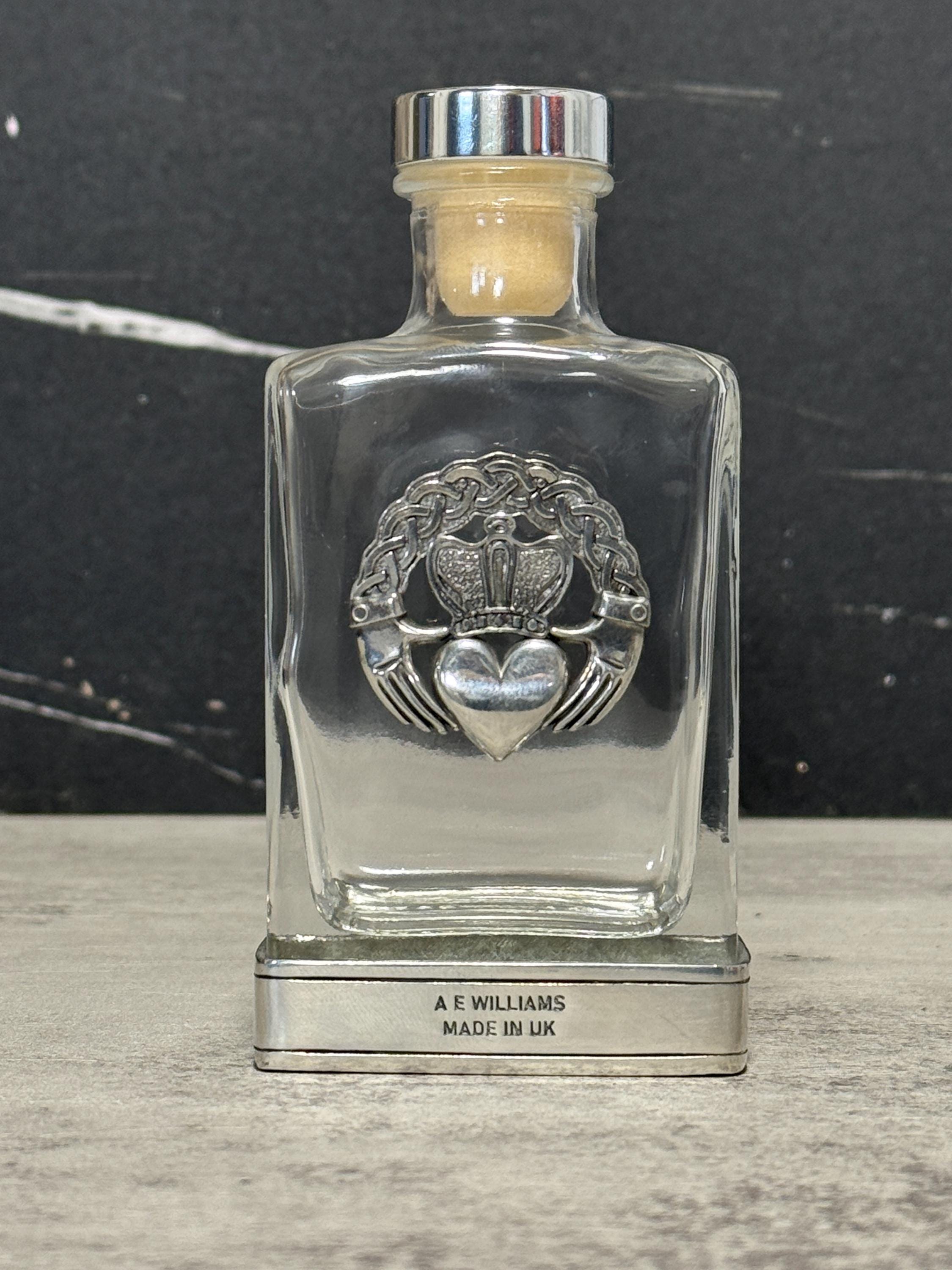 Personalized Claddagh Drink Flasks | Custom Engraved Pewter Hip Flask ...