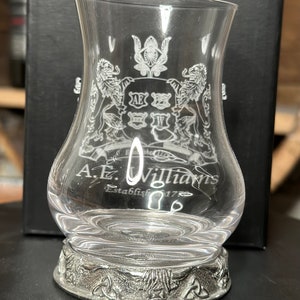 Highland Cow Whisky Tasting Glass | Scottish-themed Barware ...