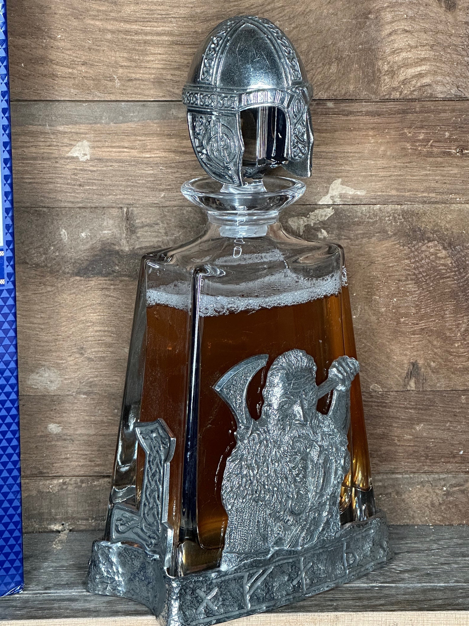 Unique Handmade Viking Whisky Decanter - Nordic Whisky Accessories ...