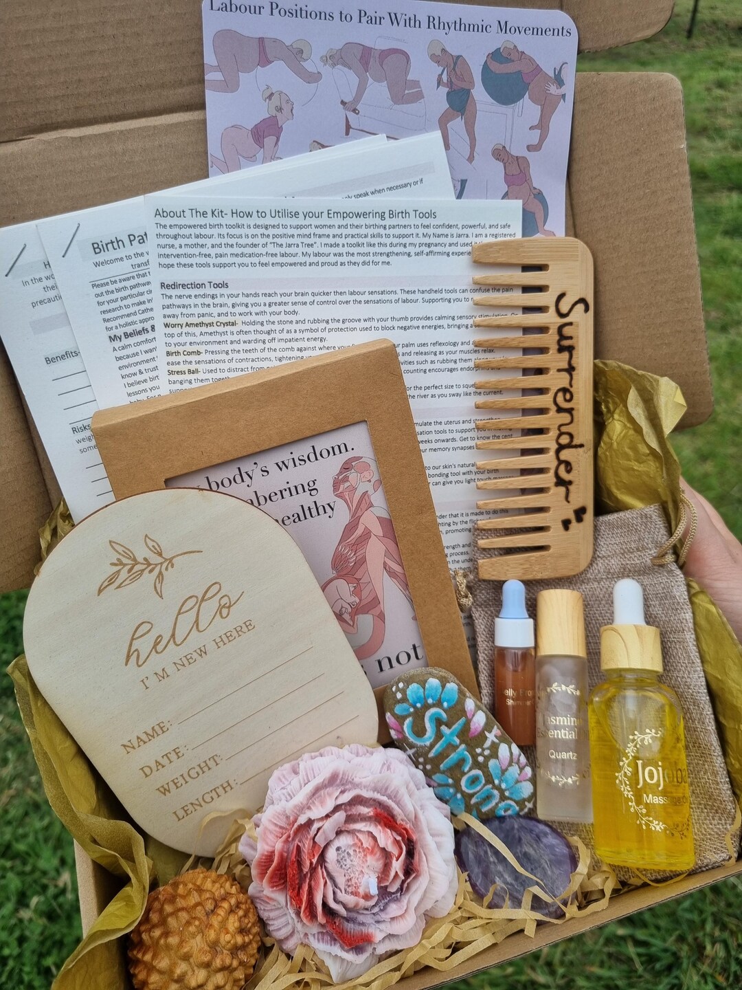 The Empowered Birth Hamper Etsy