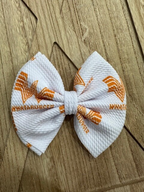 Whataburger Headwrap Bow - Etsy