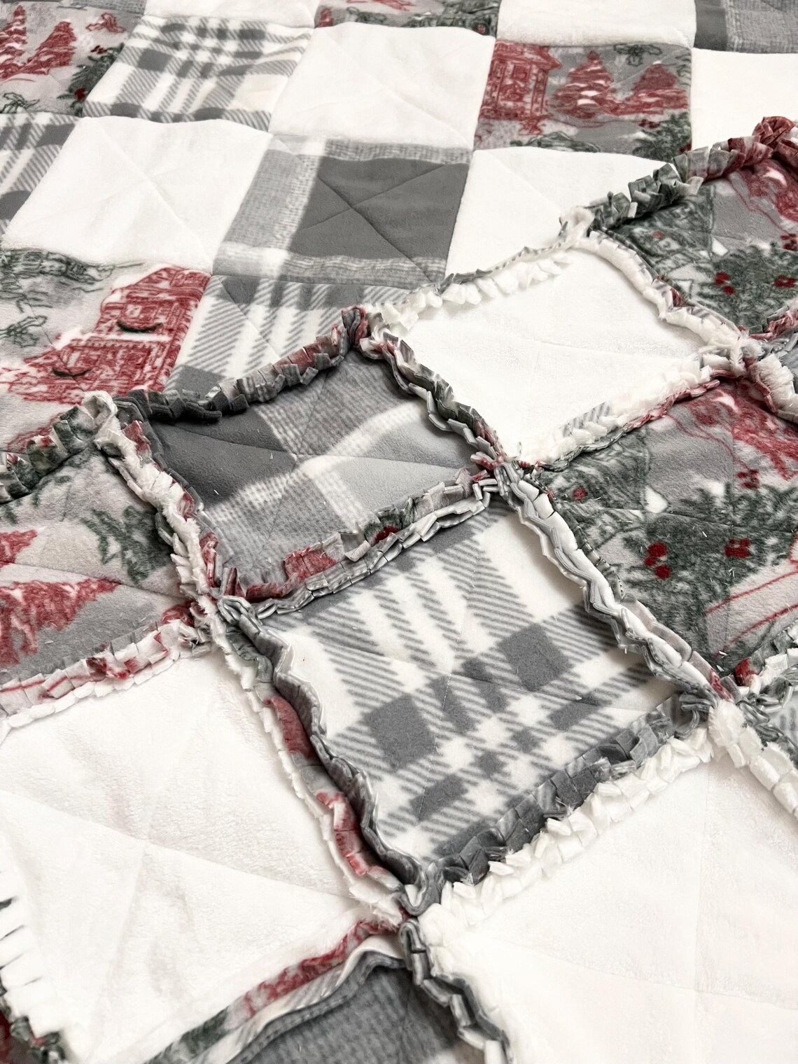 Custom King Rag Quilt - Etsy