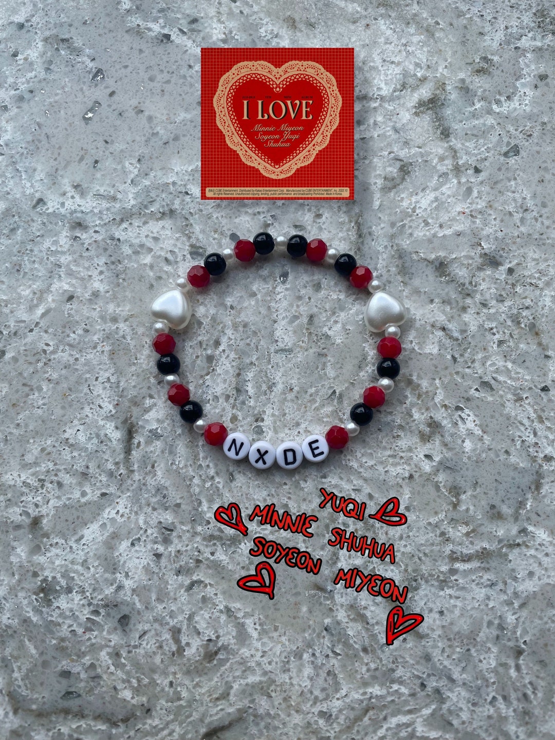 GIDLE (G) I-DLE Kpop Girl Group Nxde Song Inspired I Love Album ...