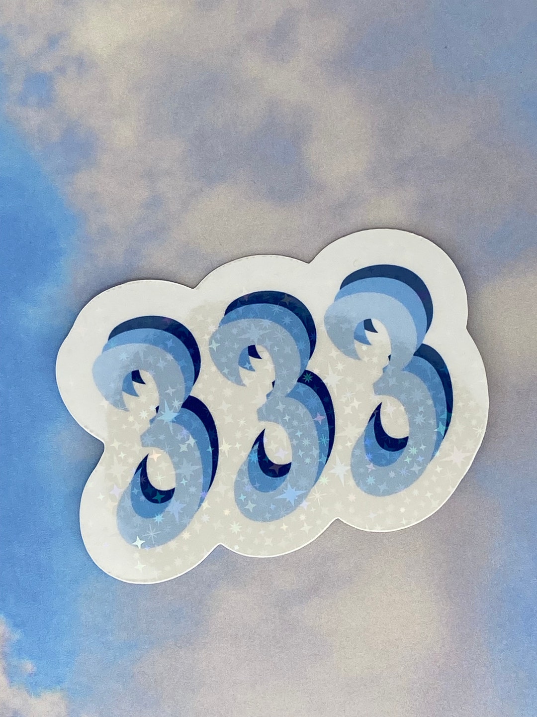 33 Angel Number Sticker Cute Sticker Water Bottle Sticker Stanley ...