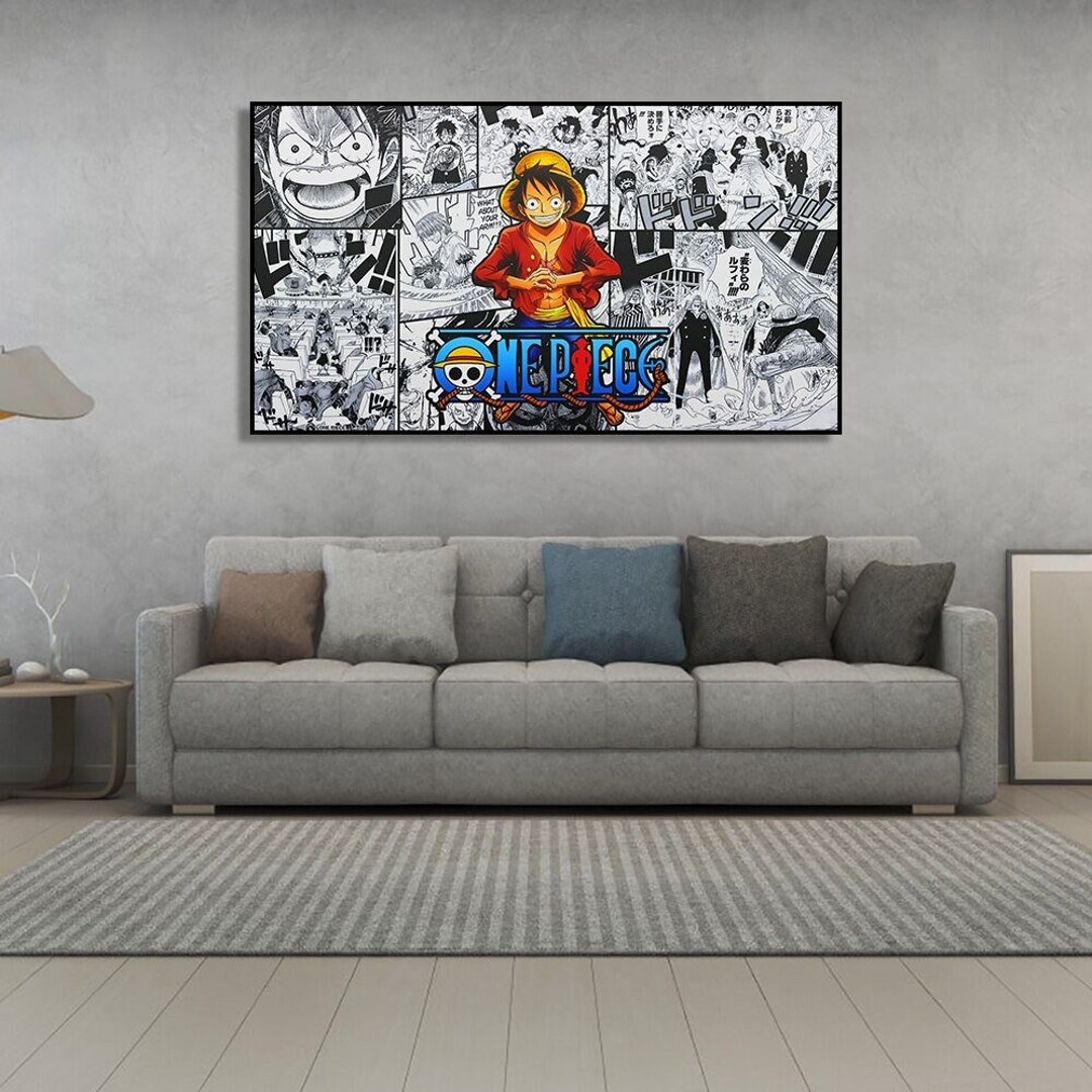 One Piece Manga panel Poster / Anime Wall Art / Manga Panel / - Etsy España