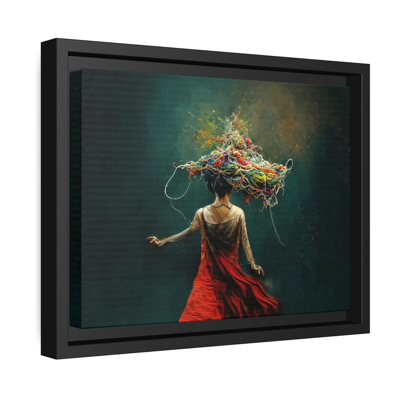 ADHD Artwork the Tangled Artist Neurodivergent Artists - Etsy