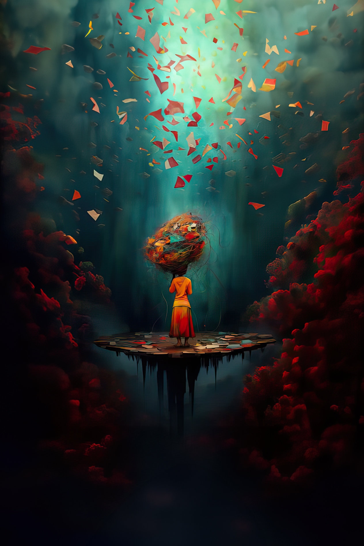 Unique Wall Decor for the Neurospicy: Vibrant ADHD Inspired Art - Perfect for Creative Minds and ...