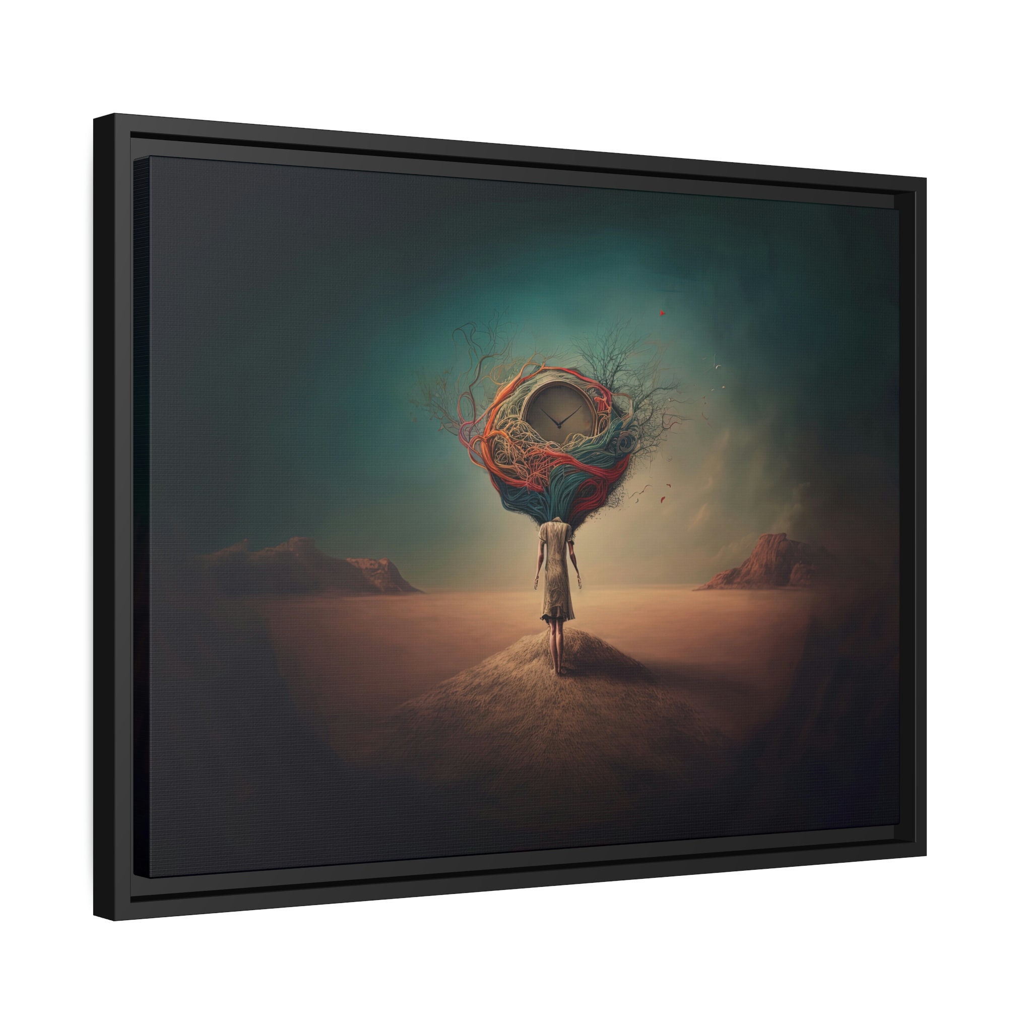 ADHD Artwork Internal Clock A Surreal Depiction of ADHD - Etsy