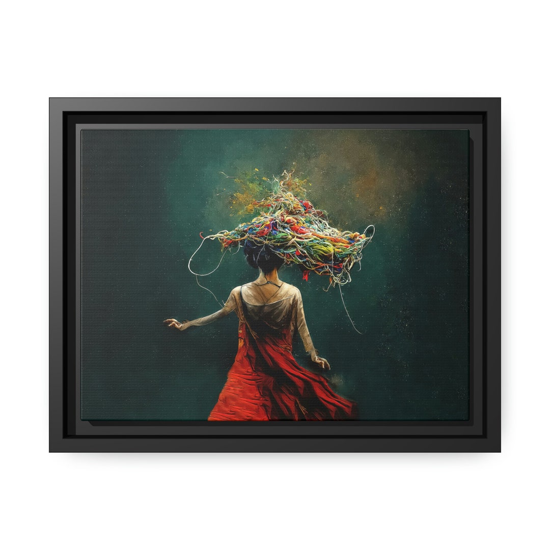 ADHD Artwork the Tangled Artist Neurodivergent Artists - Etsy