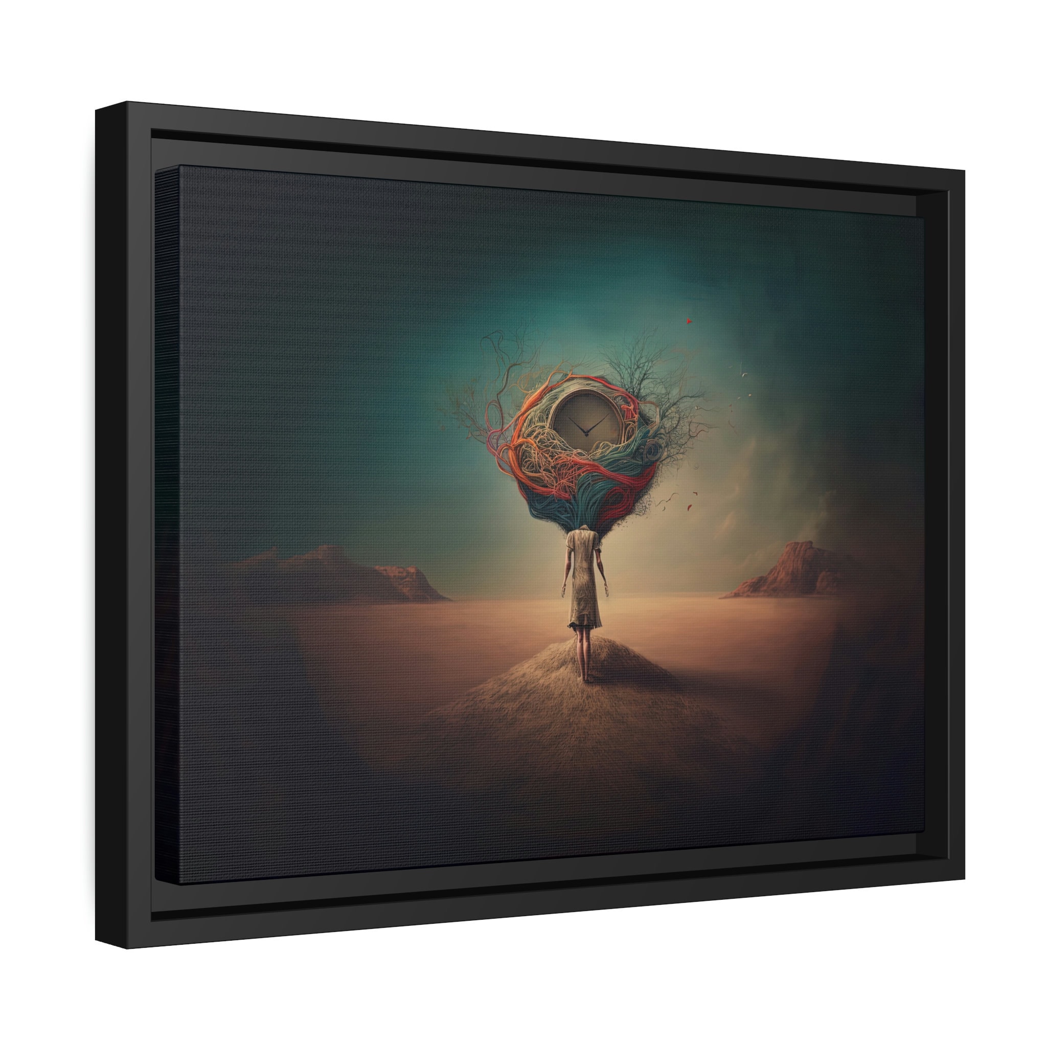 ADHD Artwork Internal Clock A Surreal Depiction of ADHD - Etsy