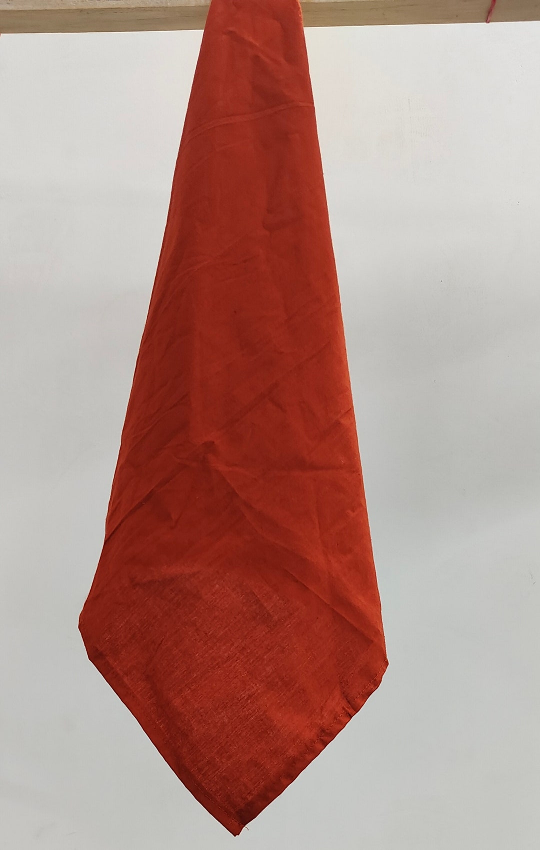 100 Pack Rust Napkin, Stone Washed Cloth Napkins Orange Napkin ...